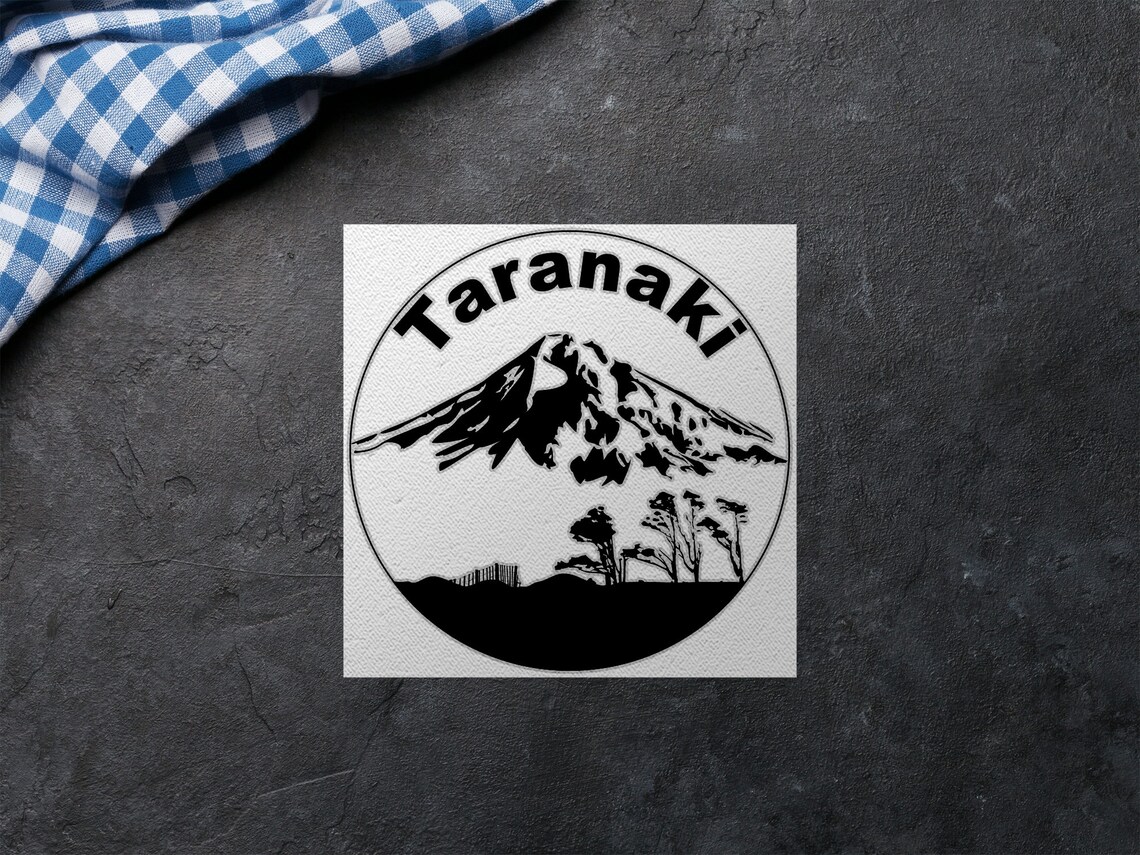 Mount Taranaki Svg Mountain Svg Taranaki Sticker Svg - Etsy