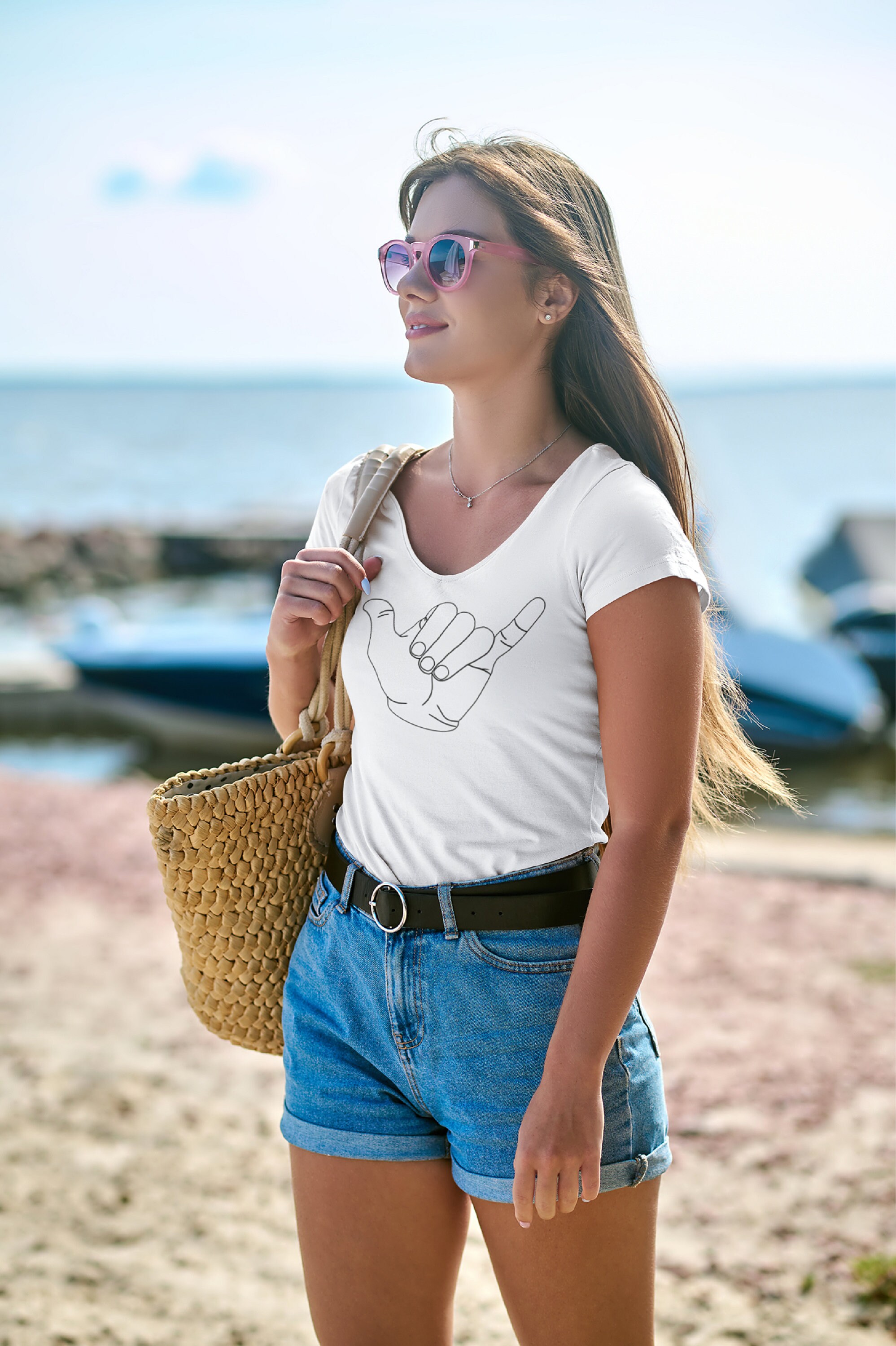 Shaka Silhouette Svg Shaka Outline Svg Shaka Tshirt Designs - Etsy ...