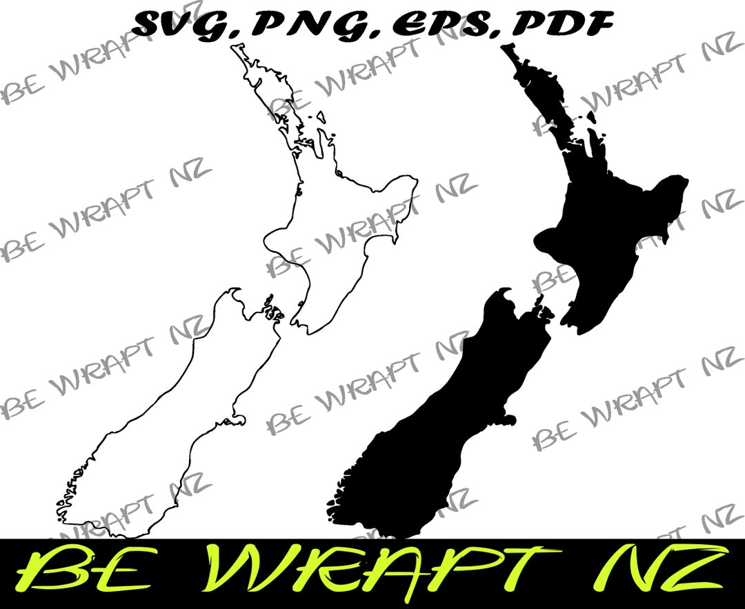 New Zealand, New Zealand Svg, Aotearoa, NZ Svg, NZ Islands Svg. - Etsy