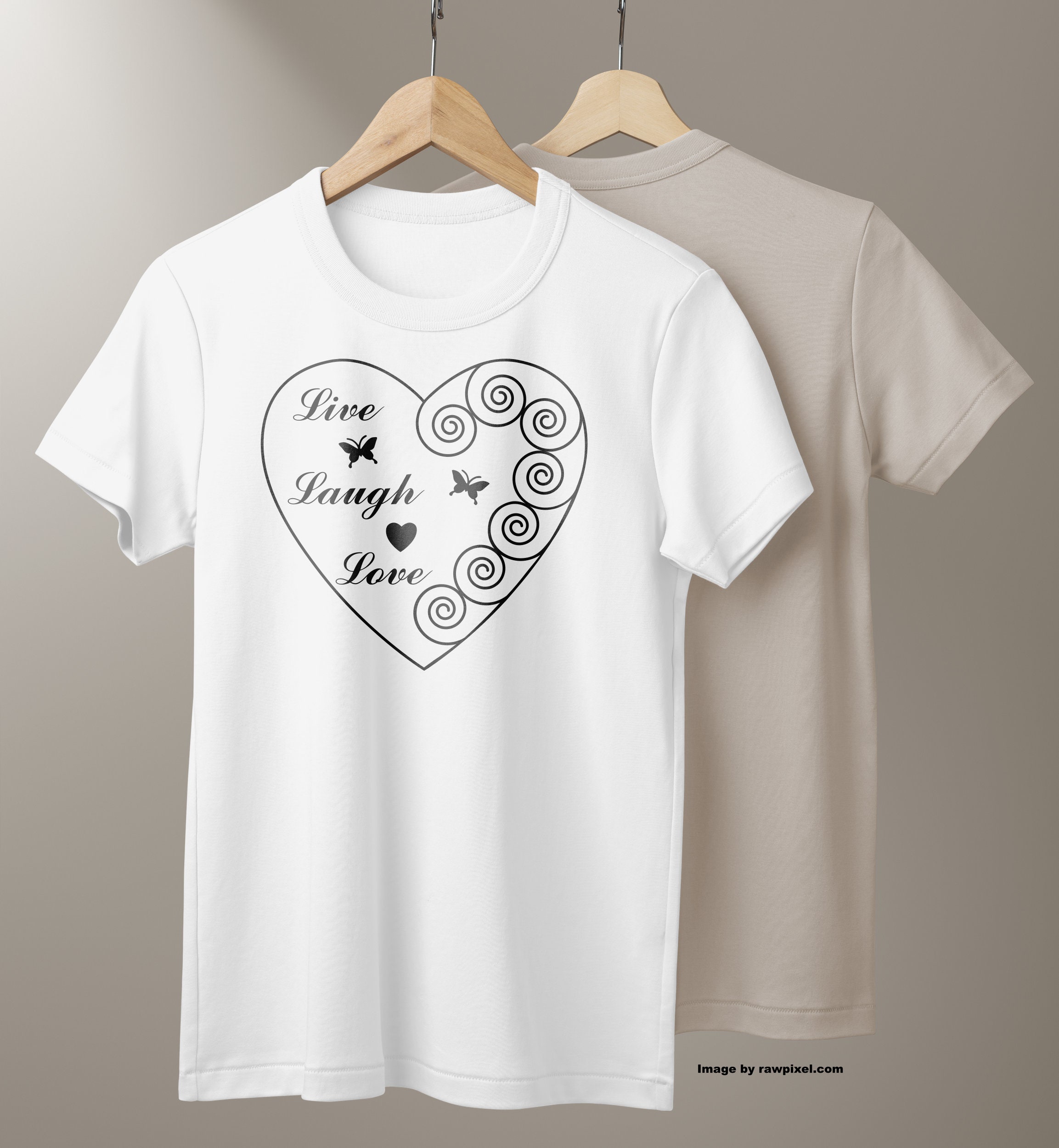Live Laugh Love, Heart, Love Heart, SVG - Etsy