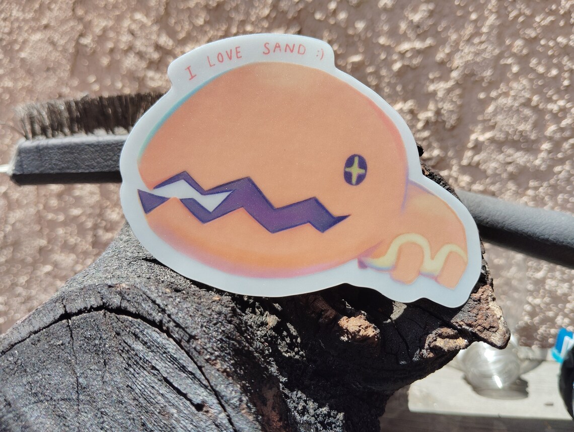 Pokemon Trapinch Vaporwave Shiny Sticker - Etsy