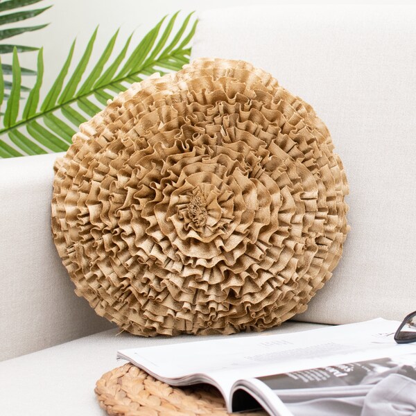 Gold Accent Pillow - Etsy