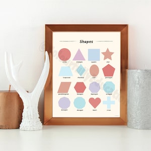 Printable 6 Poster Set, Nursery Art, Kindergarten Classroom, Preschool ...