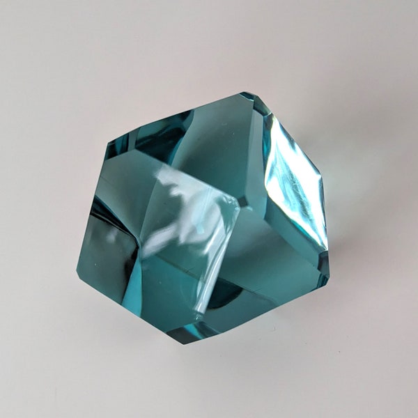 Geometric Paperweight - Etsy