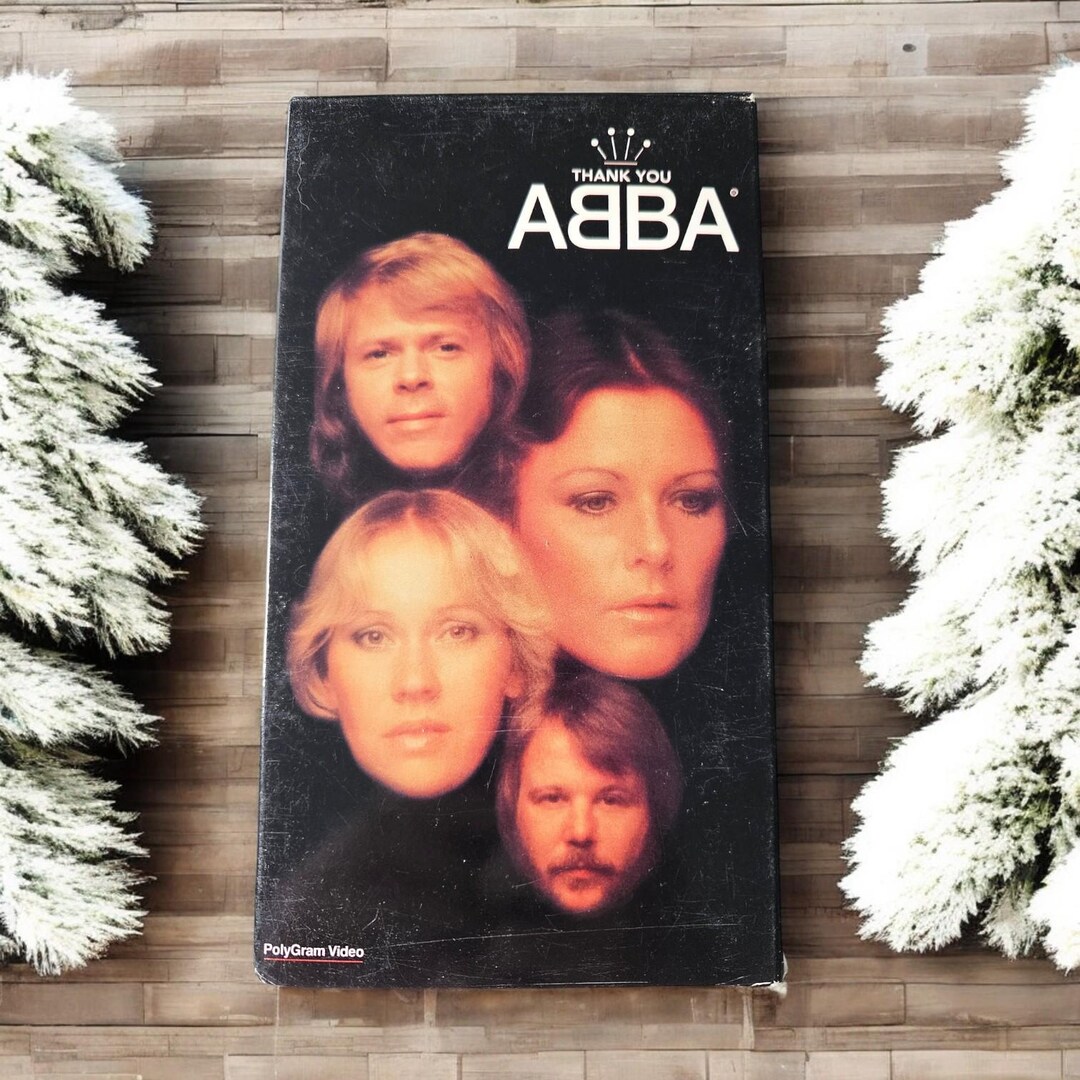 1994 ABBA "thank You Abba" VHS / ABBA Music / Vintage Tapes - Etsy