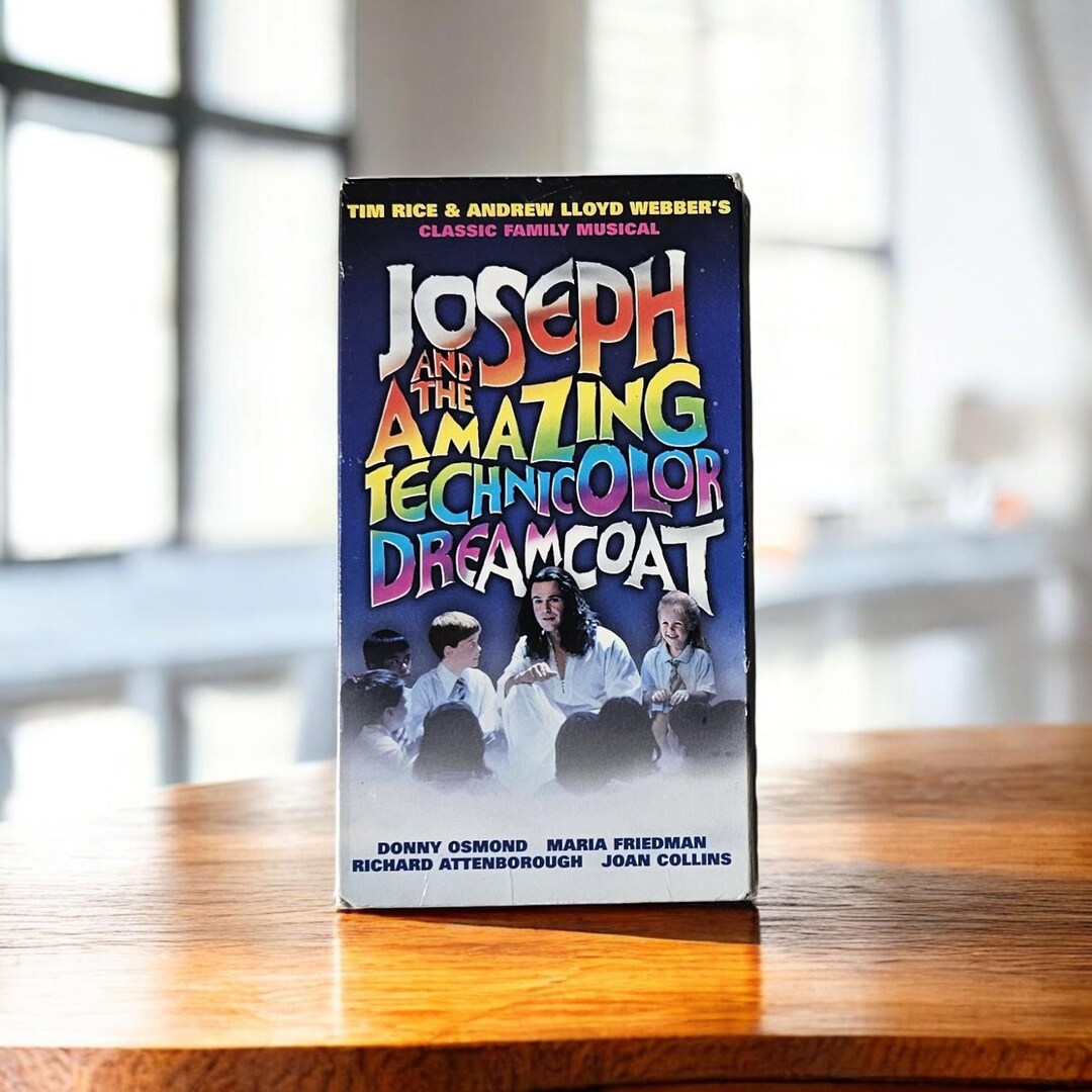 2000 Y2k VHS Copy of Joseph and the Amazing Technicolor Dreamcoat ...