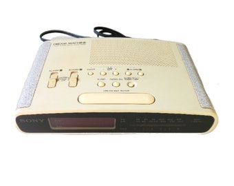 Sony ICF-C218 Dream Machine Auto Time Set Alarm Clock & AM/FM Radio ...