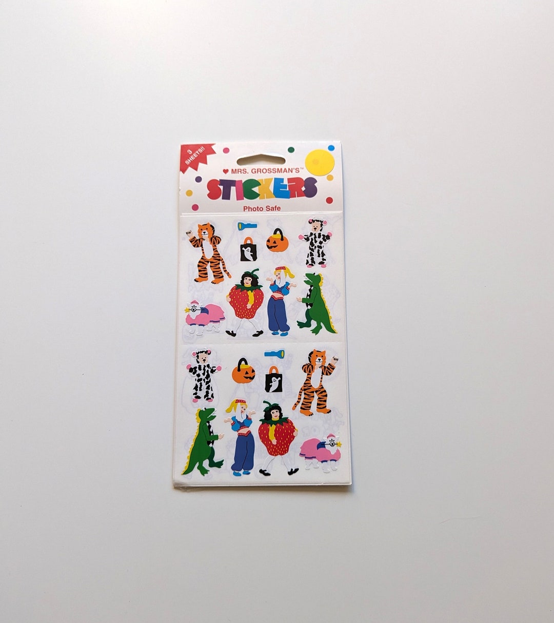 1995 Sealed Pack of Mrs. Grossmans Halloween Stickers / 3 - Etsy