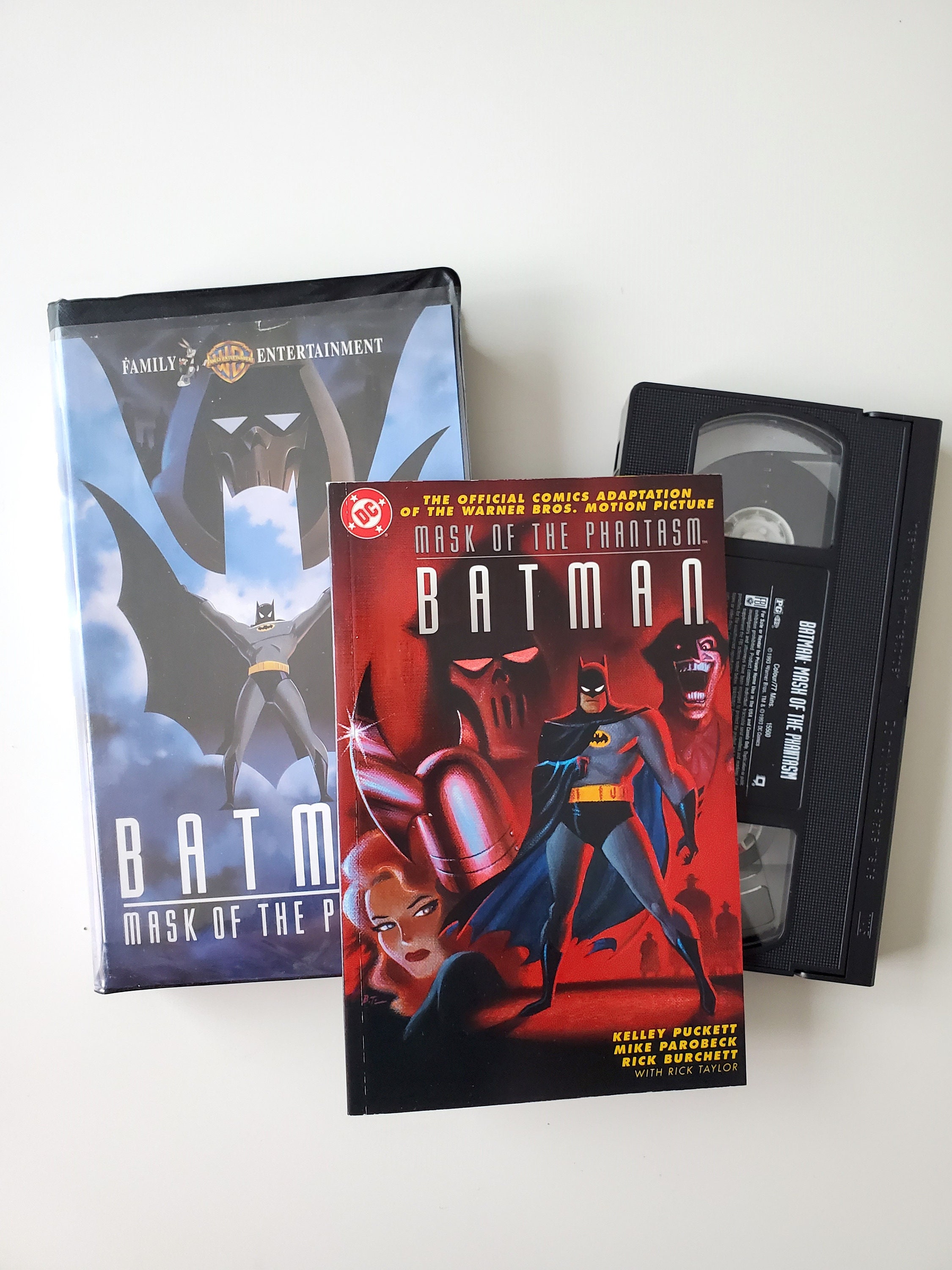 Batman: Mask of the Phantasm VHS 1993 / Vintage Batman VHS / 90s Batman ...