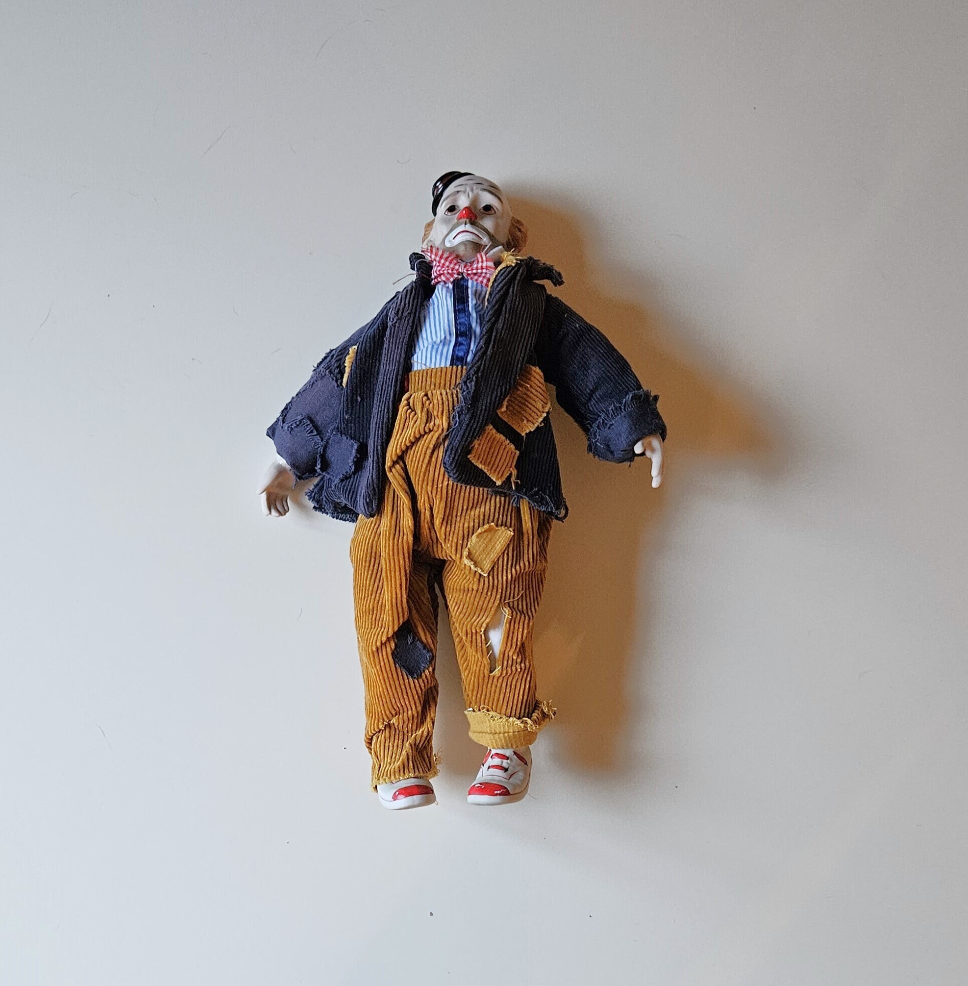Vintage 'house of Zog' Sad Hobo Clown / Porcelain Face Sad Hobo Clown ...