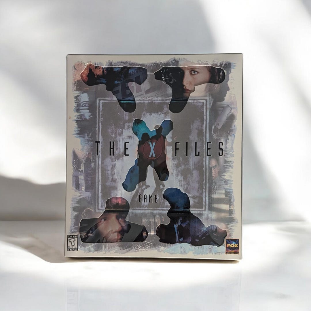 1998 'the X-files' PC Game for Windows 1995 / X Files Vintage - Etsy