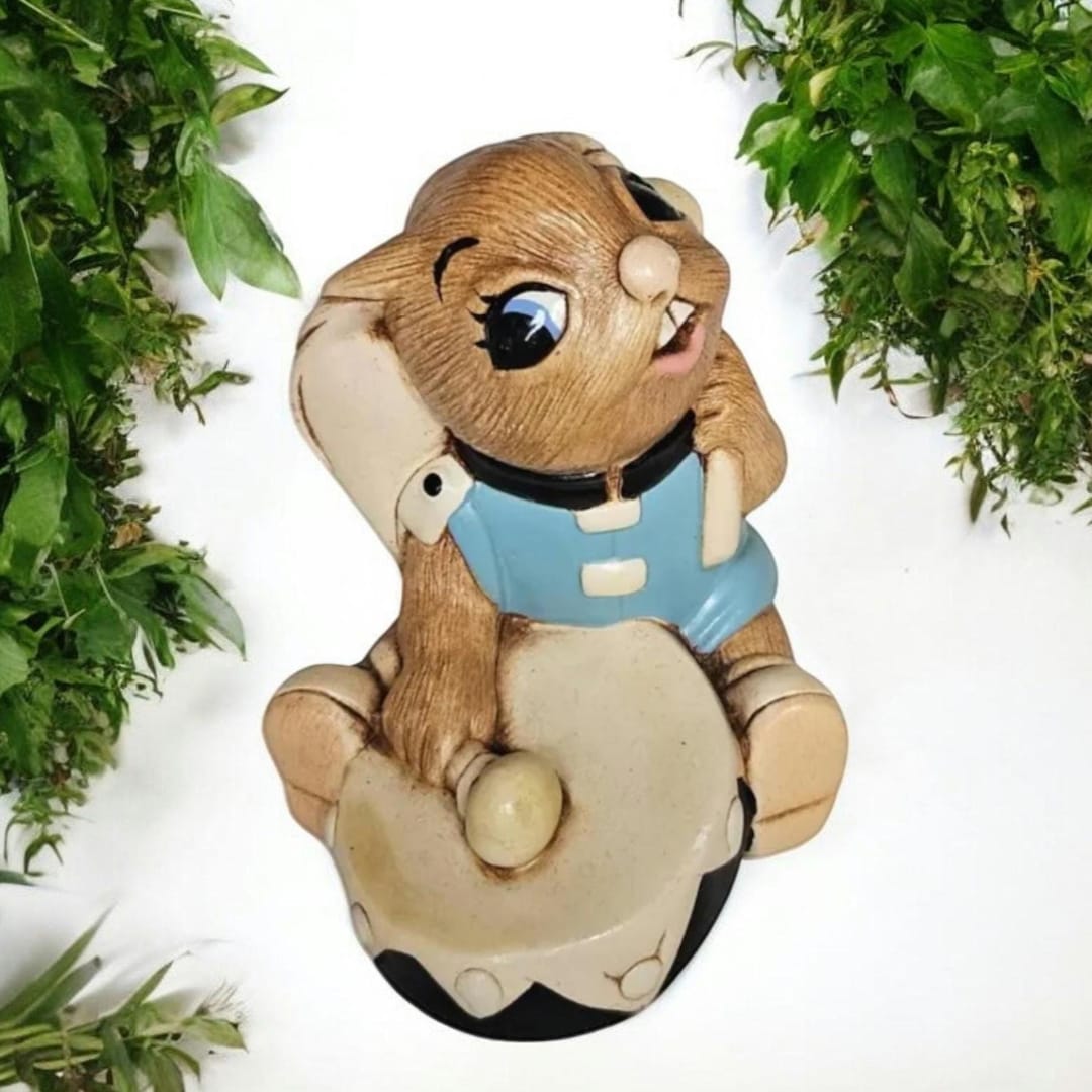 Pendelfin Rabbit Figurine 'bongo' Rabbit / Nursery / Décor / Vintage ...