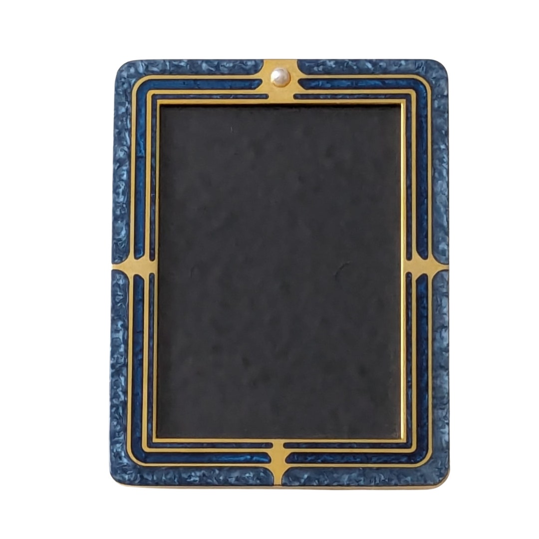 Mikimoto International Photo Frame / Mini Frame / Gold Tone With One ...