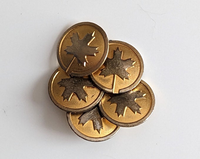 Vintage Air Canada Uniform Buttons set of 5 - Etsy