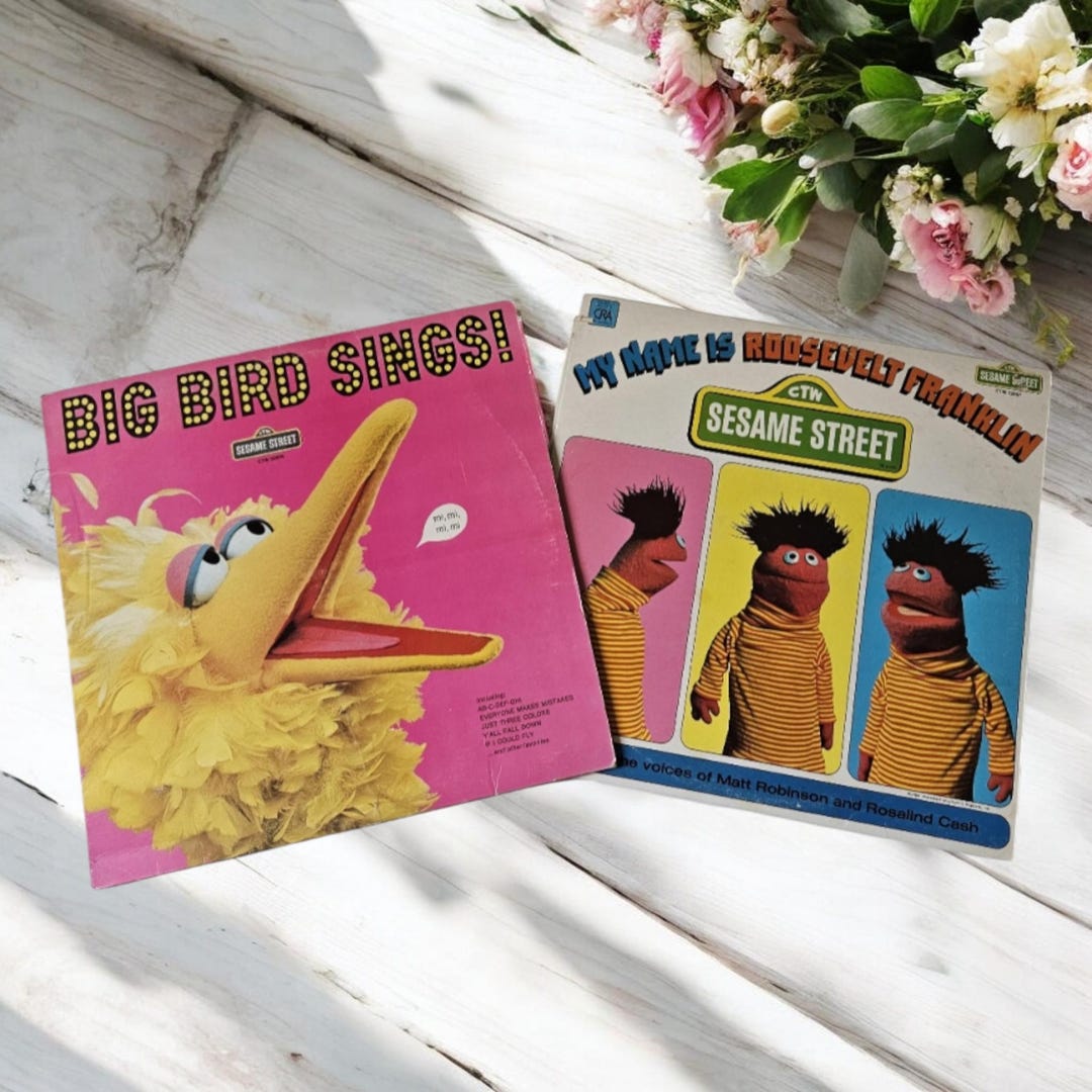 1974 Sesame Street Vinyl Records / Vintage LP / Vintage Records ...