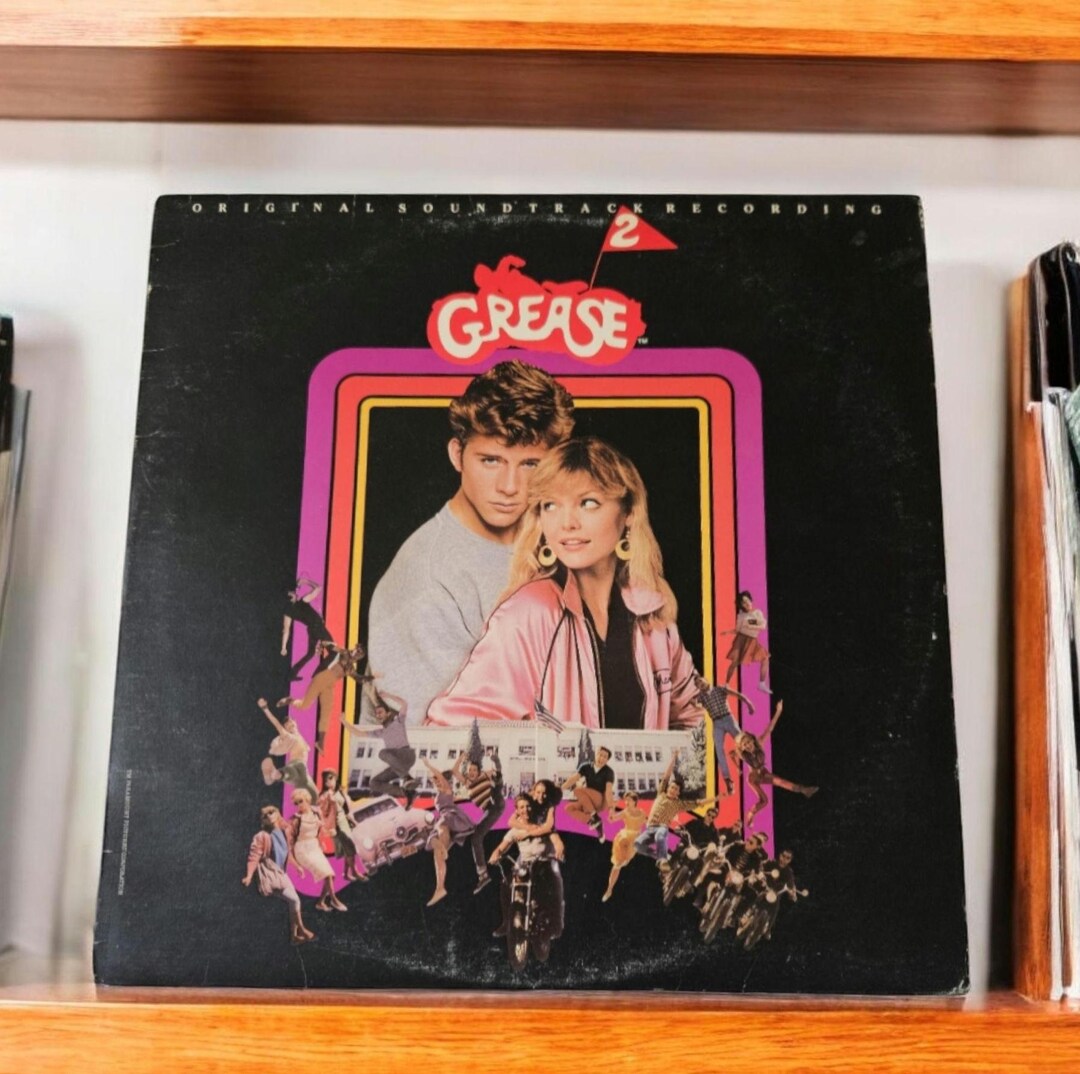 1982 Grease 2 Vinyl Record, Grease 2 Soundtrack on Vinyl / Records 1982 ...
