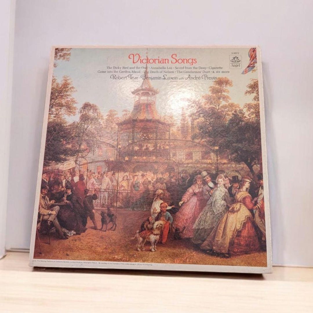 Victorian Songs / Vinyl Record / Record / Victorian Songs / Vintage ...