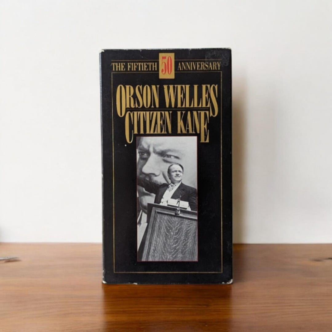 Citizen Kain VHS / Citizen Kane (50th Anniversary) VHS Orson Welles ...