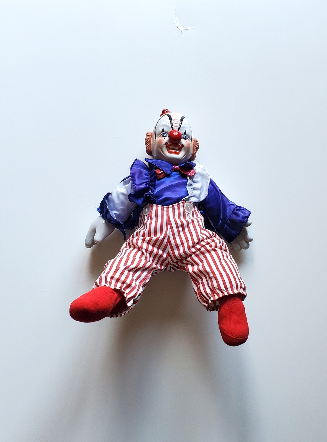 Vintage Victoria Impex Wind up Musical Clown With Porcelain - Etsy