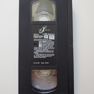 Vintage 1998 the X-files VHS Tape Science Fiction / X Files VHS Vintage ...