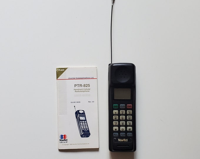 1990 Vintage Novatel PTR-825 Handheld Cellular Radiotelephone - Etsy