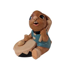 Pendelfin Rabbit Figurine 'bongo' Rabbit / Nursery / Décor / Vintage ...