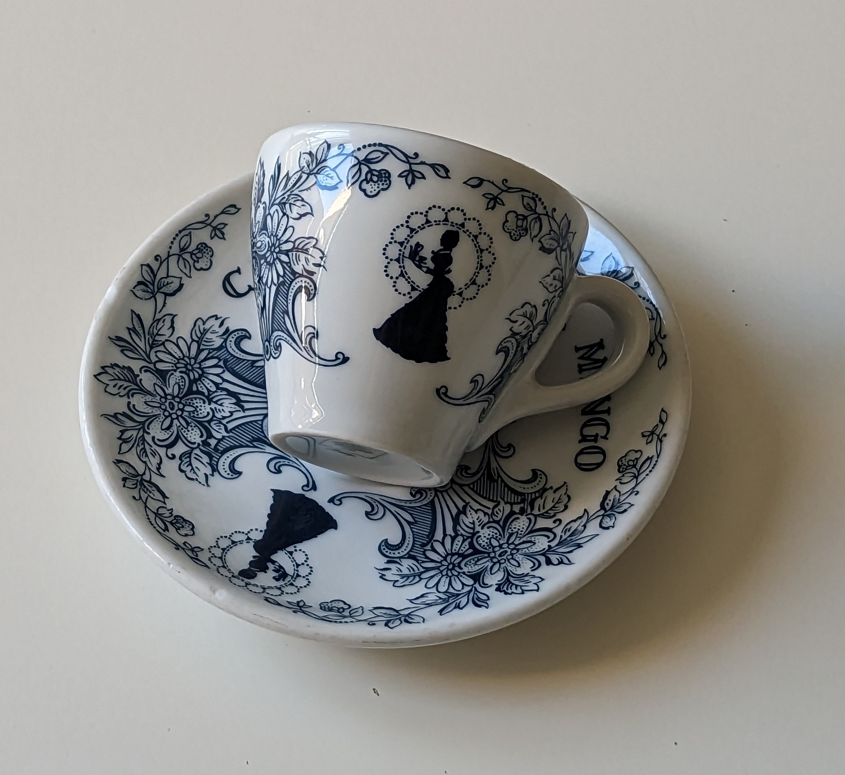 Rare Richard Ginori Caffe Mingo Cup and Saucer / Italy / 1735 - Etsy