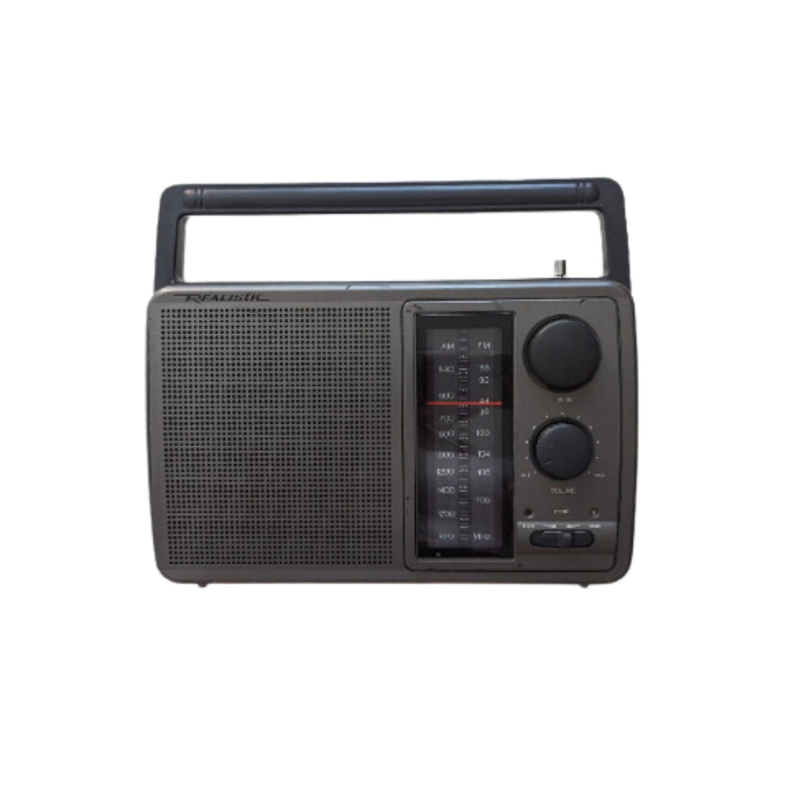 Vintage 1990's Realistic Brand Portable Radio, Made by Radio Shack ...