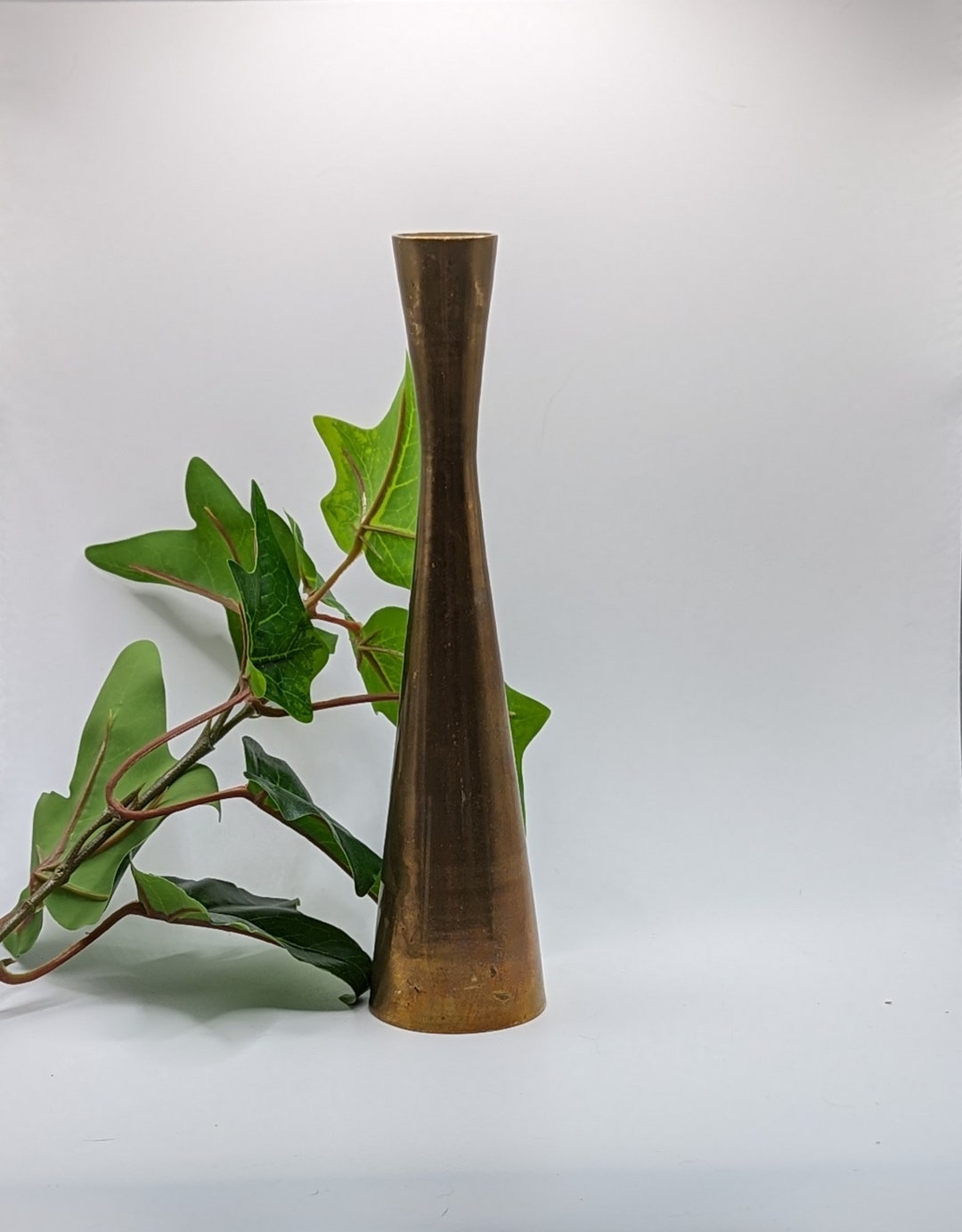 Vintage Brass Bud Vase / Home Decor /single Rose / Bud Vase / Flower ...