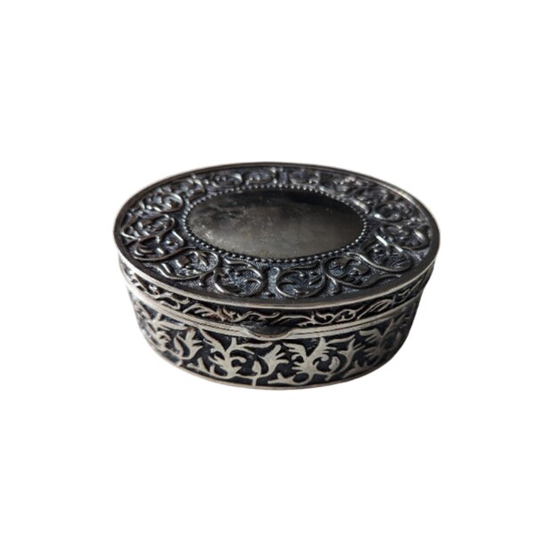 Oval Jewelry Box - Etsy