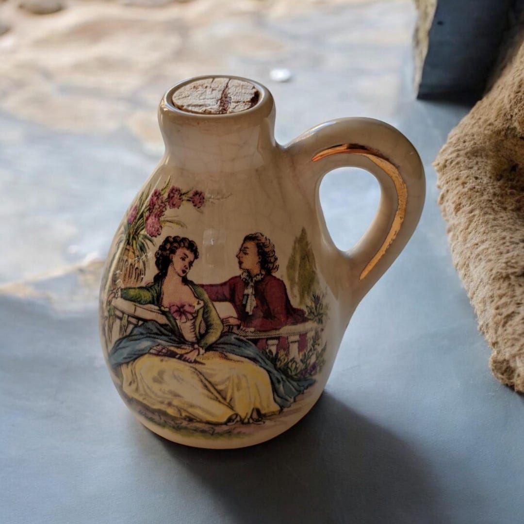 Vintage Brandy Bottle / Miniature Bottle / Miniature Jug / Small Brandy ...