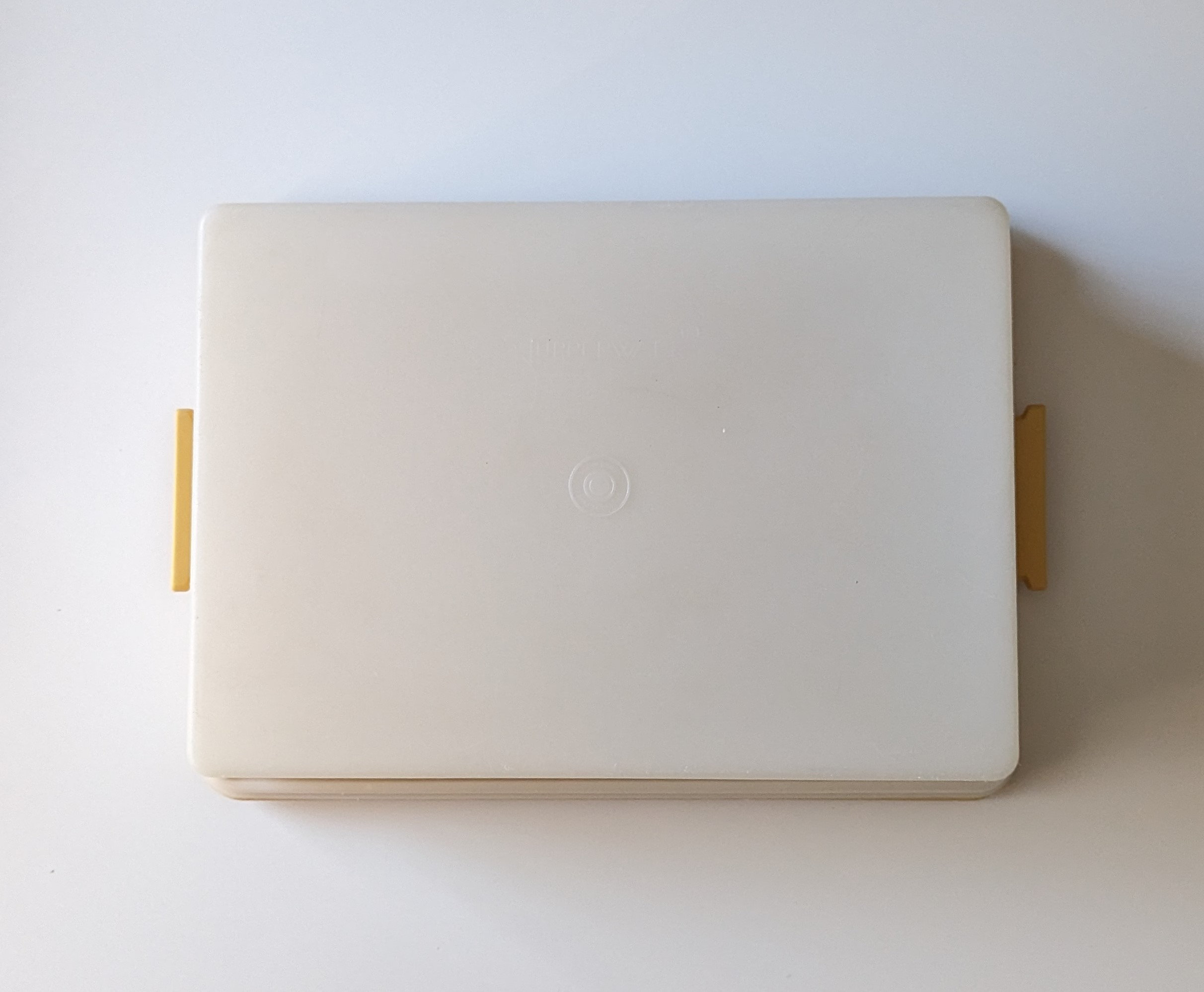 Vintage Harvest Yellow Tupperware Cake / Cupcake Storage - Etsy