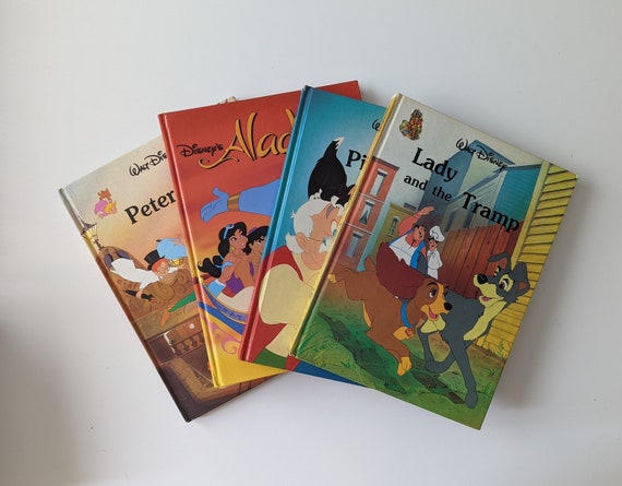 Vintage Disney Classic Books set of 4 1986 1992 - Etsy