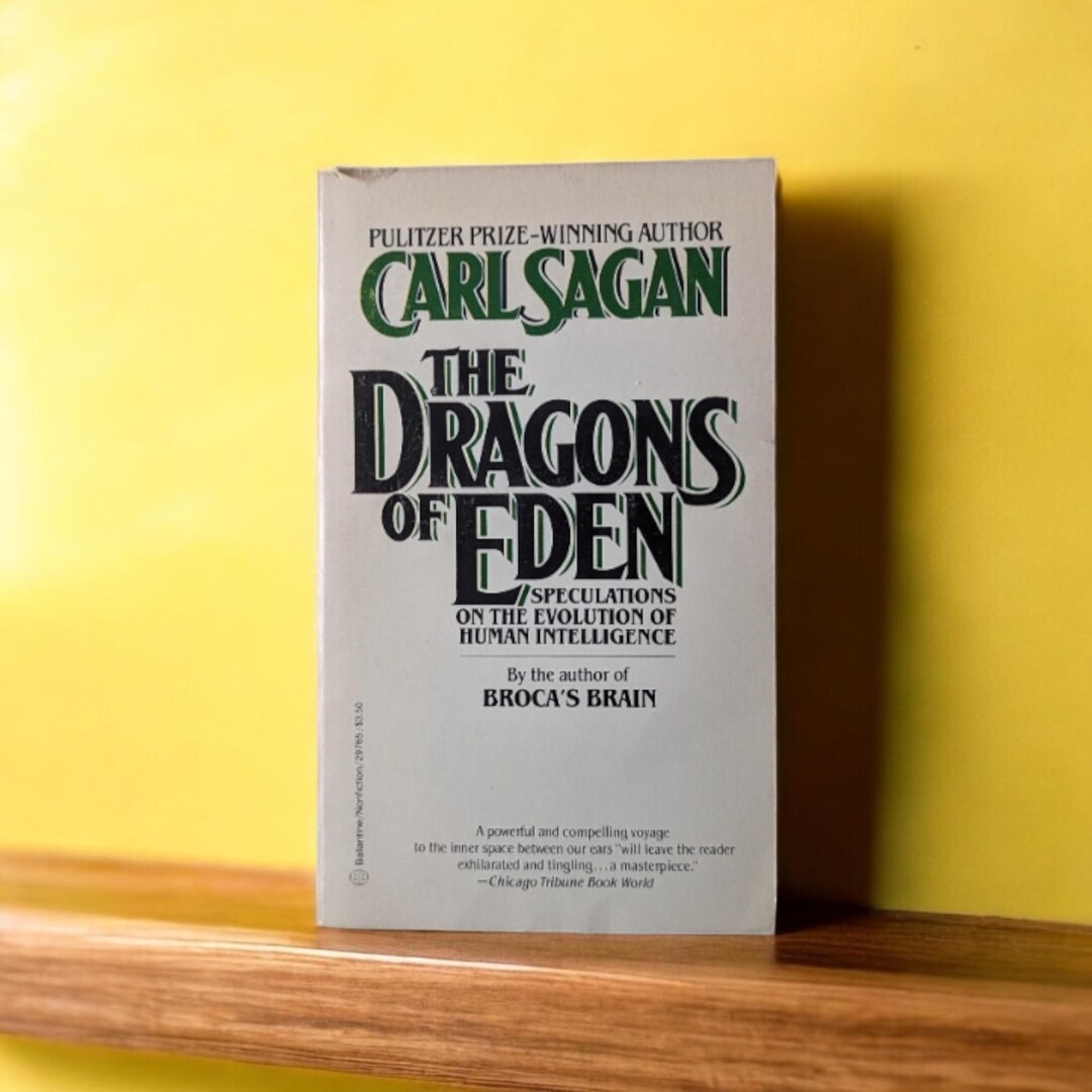 Vintage 'the Dragons of Eden' by Carl Sagan / Vintage Books / Carl ...