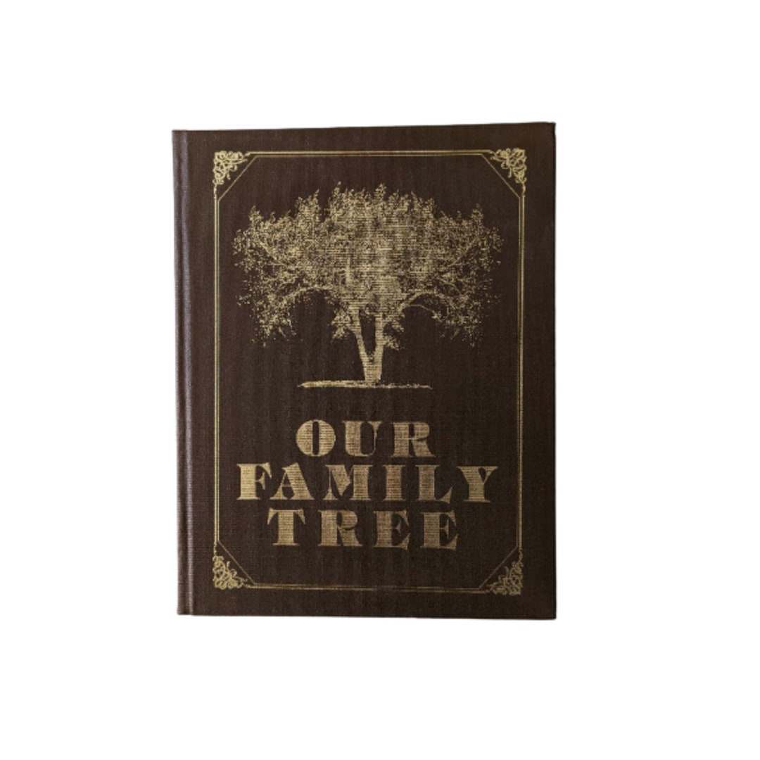 1979 Family Tree Album Scrapbook / 70s Family Tree Album / Family ...