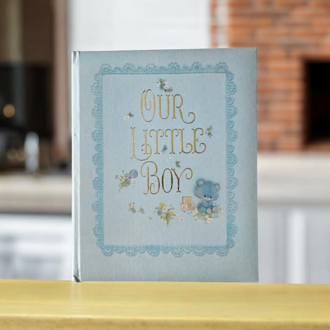 Vintage Our Little Boy Photo Album / 1969 / Vintage Hallmark / MCM ...