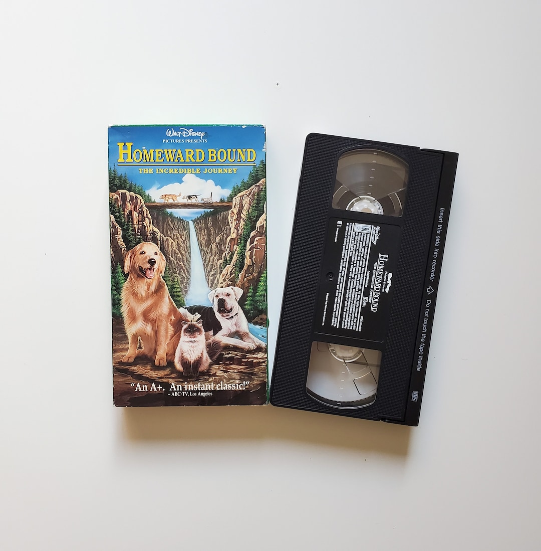 Homeward Bound the Incredible Journey VHS Movie 1993 Adventure - Etsy