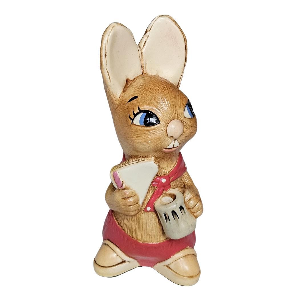 Pendelfin Rabbit Figurine 'muncher' in Red Rabbit / Nursery / Décor ...