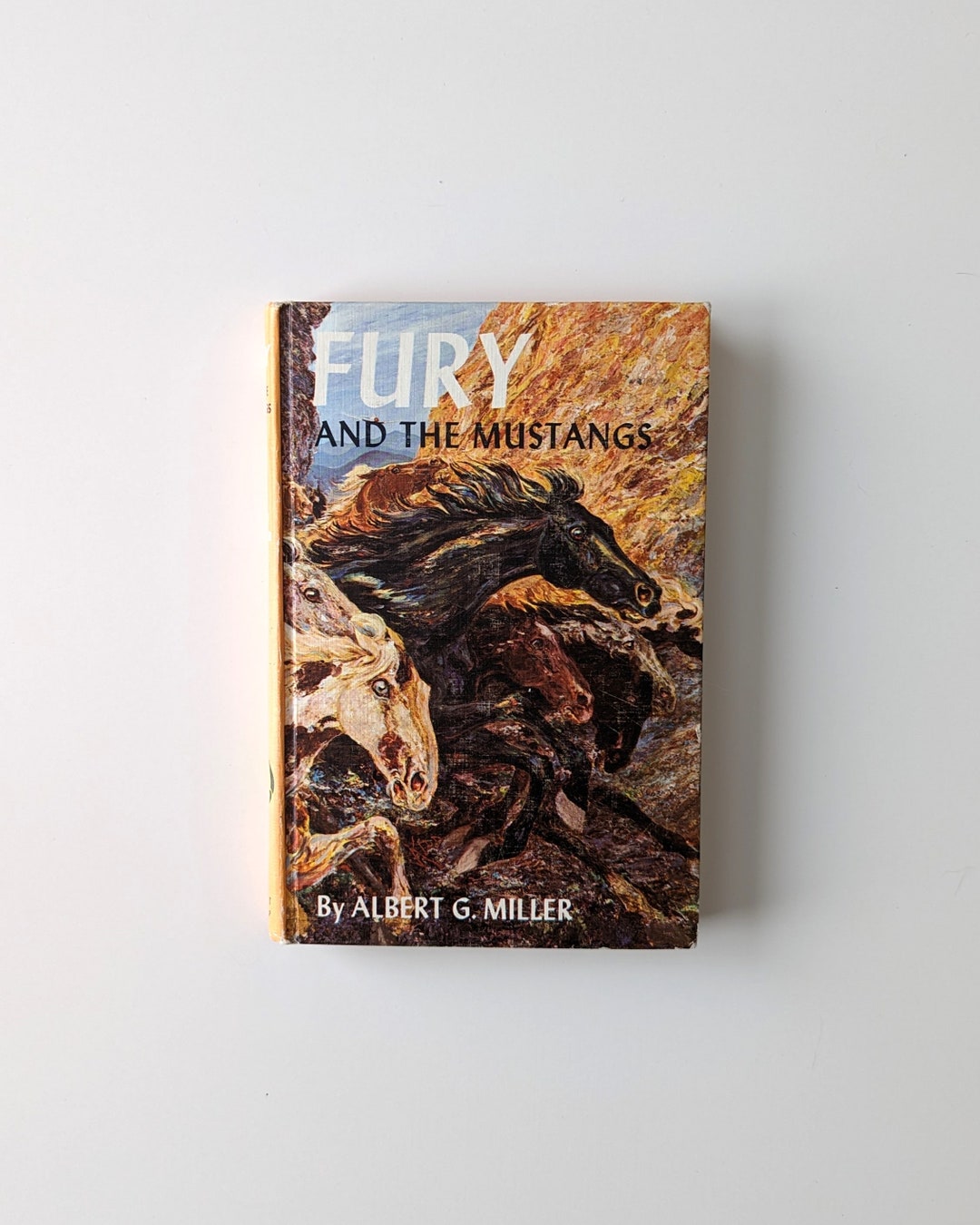 Vintage 1960 Copy of Fury and the Mustangs. Albert G Miller / - Etsy