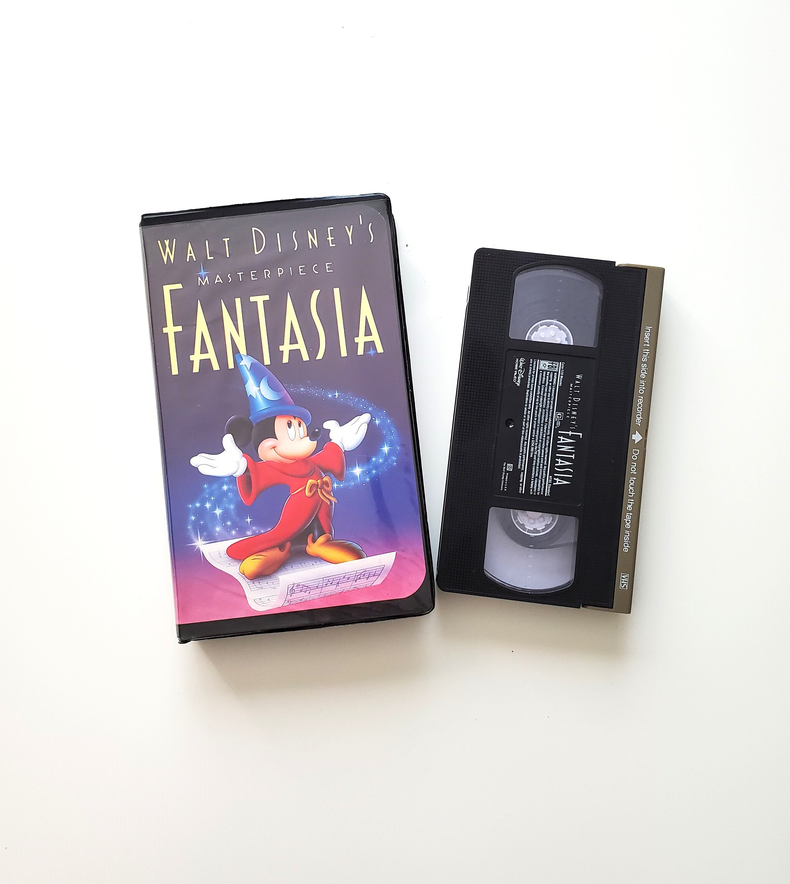 1991 Release of Disney's Classic fantasia on VHS / 90s / Clamshell Case ...