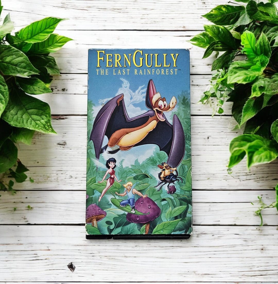 1992 Ferngully the Last Rainforest VHS - Etsy Canada