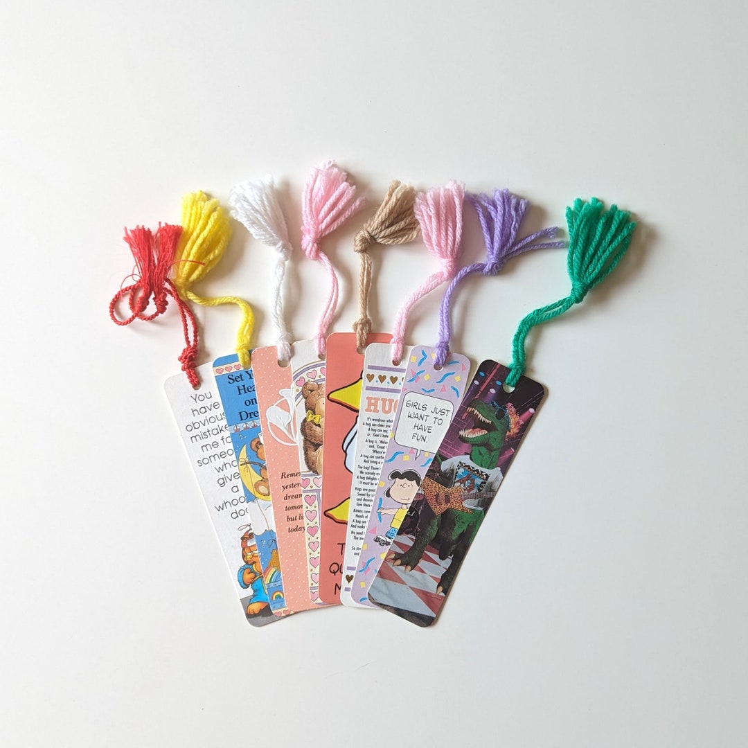 Choose One 1980's Bookmarks / Vintage Bookmarks / Read - Etsy