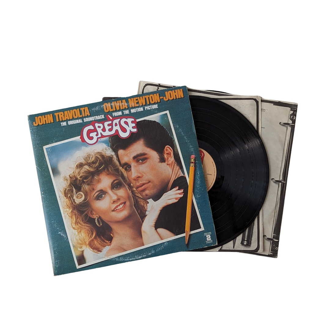 1978 Grease Vinyl Record, Grease Soundtrack on Vinyl / Records - Etsy
