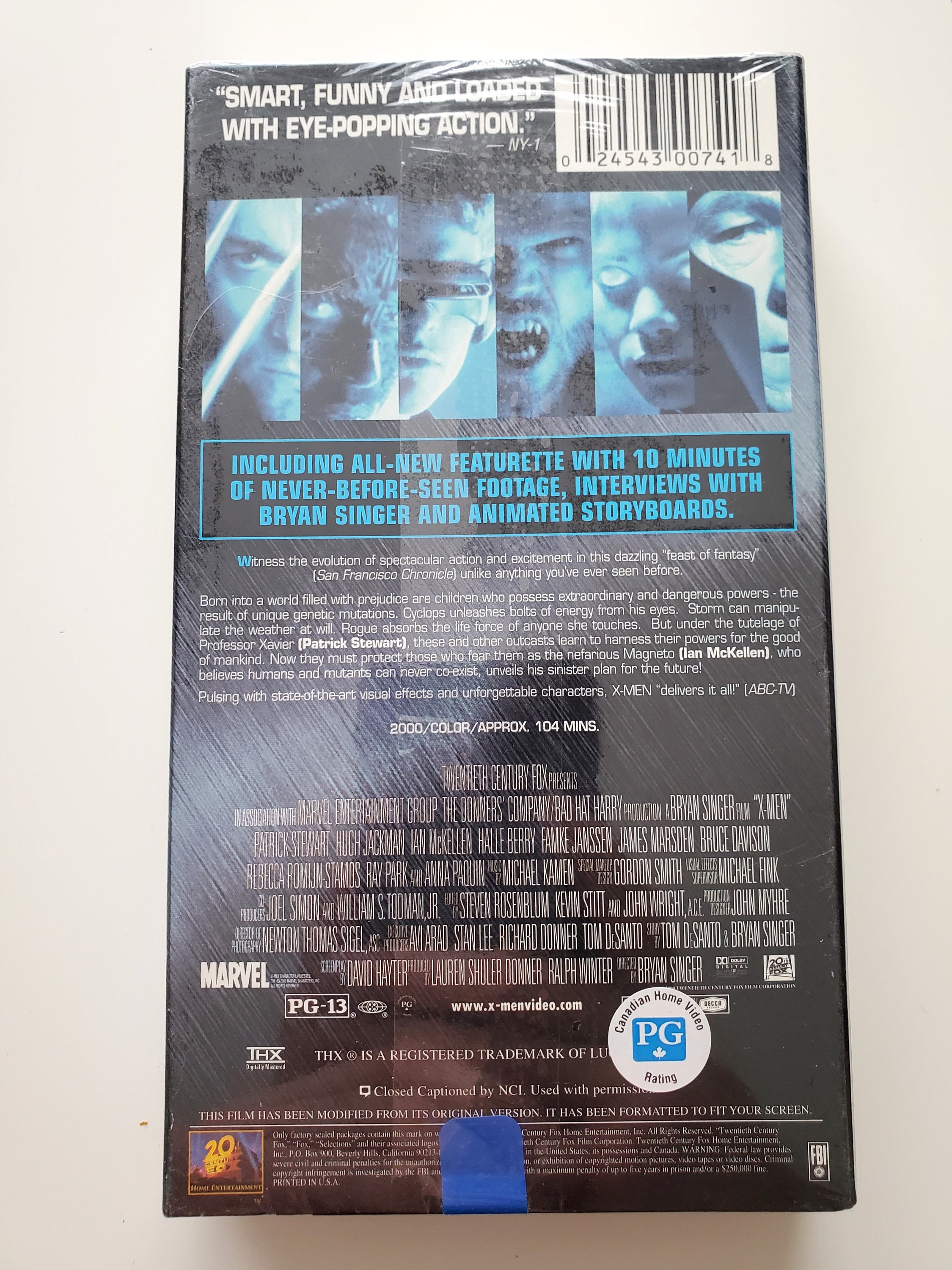 2000 Factory Sealed X-men VHS / X-men / Vintage X-men / Sealed - Etsy