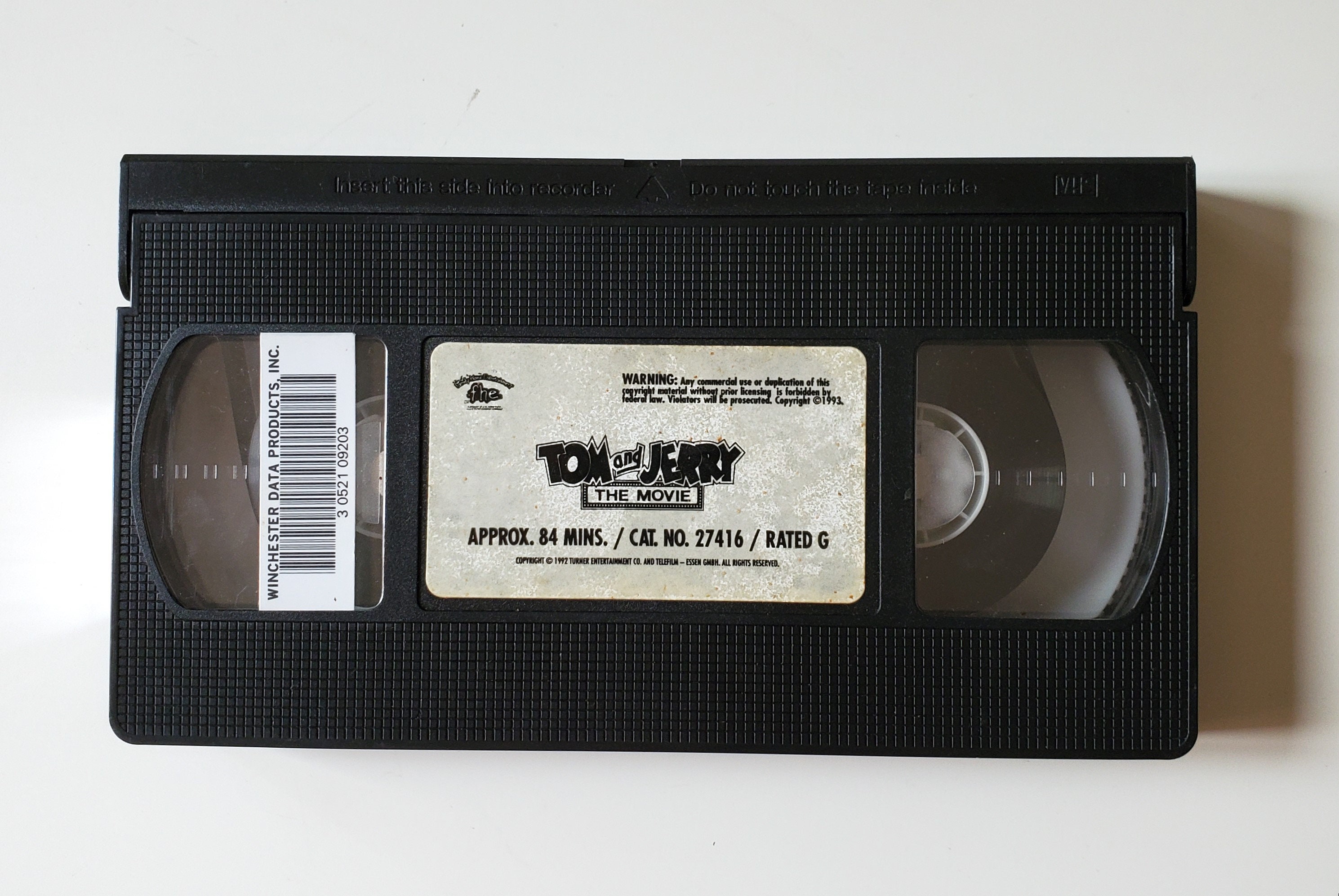 1992 Tom and Jerry the Movie VHS / 1990s / Vintage Movies / - Etsy