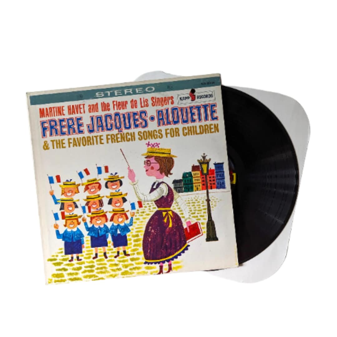 Vinyl Record Frere Jacuques / Alouette / Vintage Records / French ...