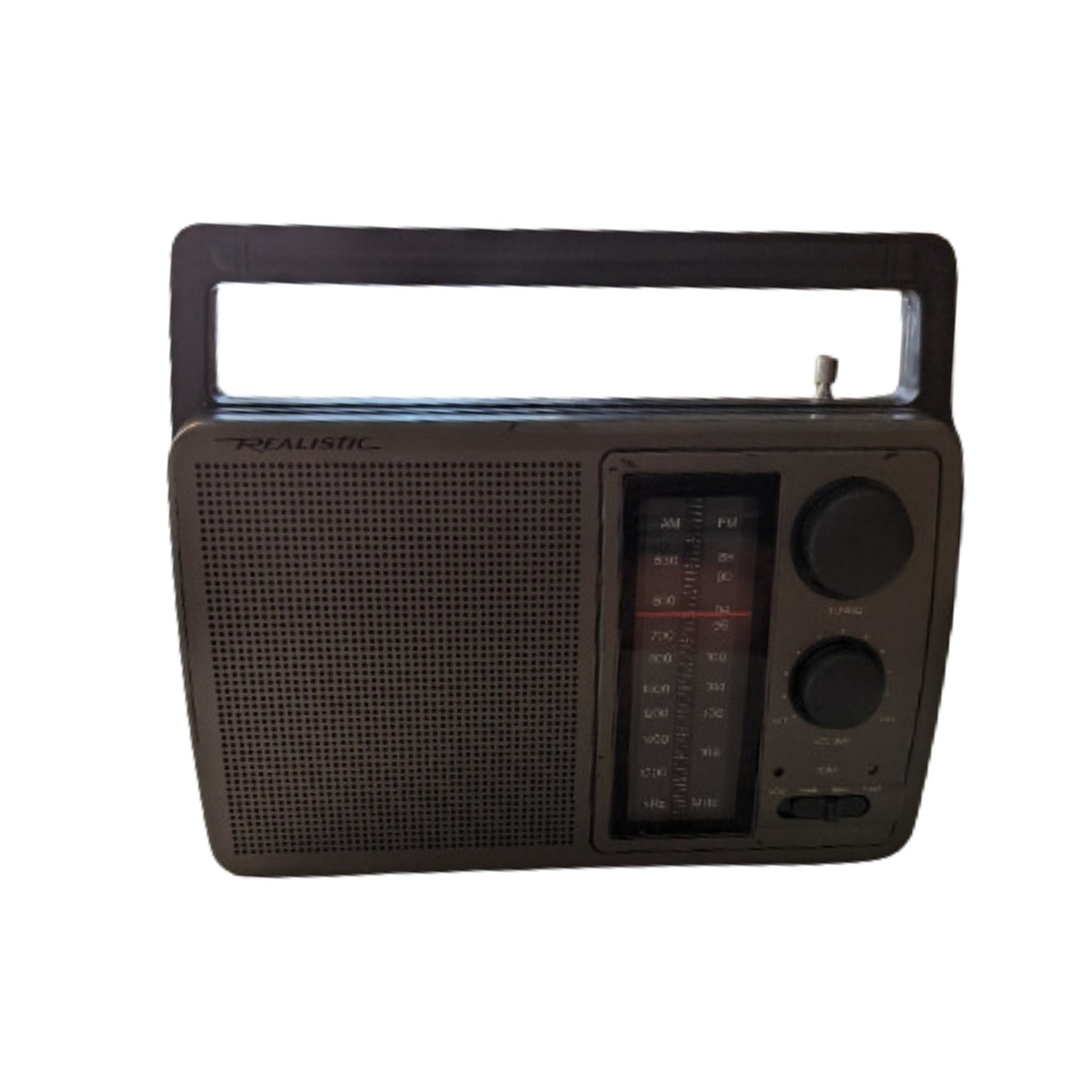 Vintage 1990's Realistic Brand Portable Radio, Made by Radio Shack ...