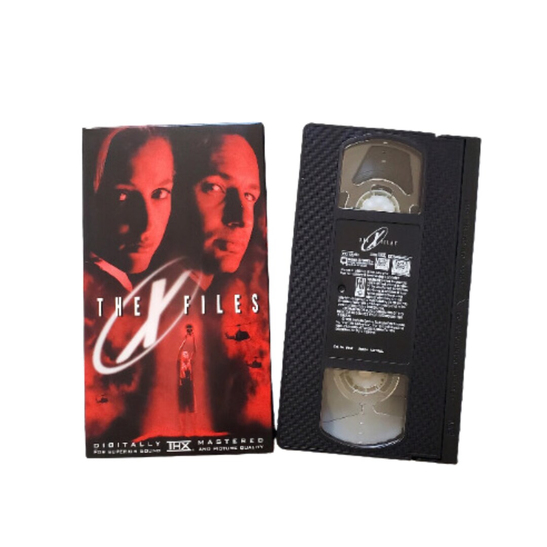 Vintage 1998 the X-files VHS Tape Science Fiction / X Files VHS Vintage ...