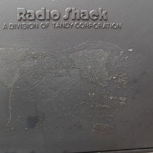 Vintage 1990's Realistic Brand Portable Radio, Made by Radio Shack ...