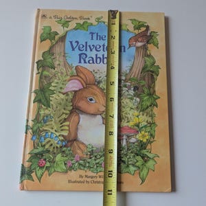 1990 Golden Book 'the Velveteen Rabbit' Golden Books / Vintage Books ...